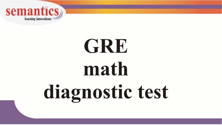 GRE Math diagnostic test