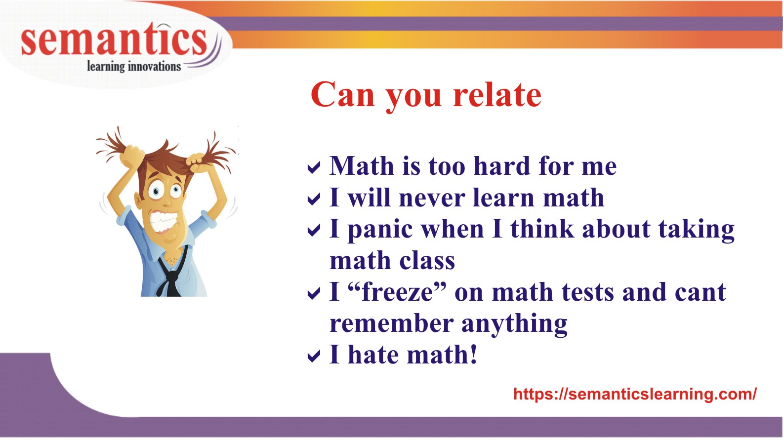 How to help kids with math anxiety?